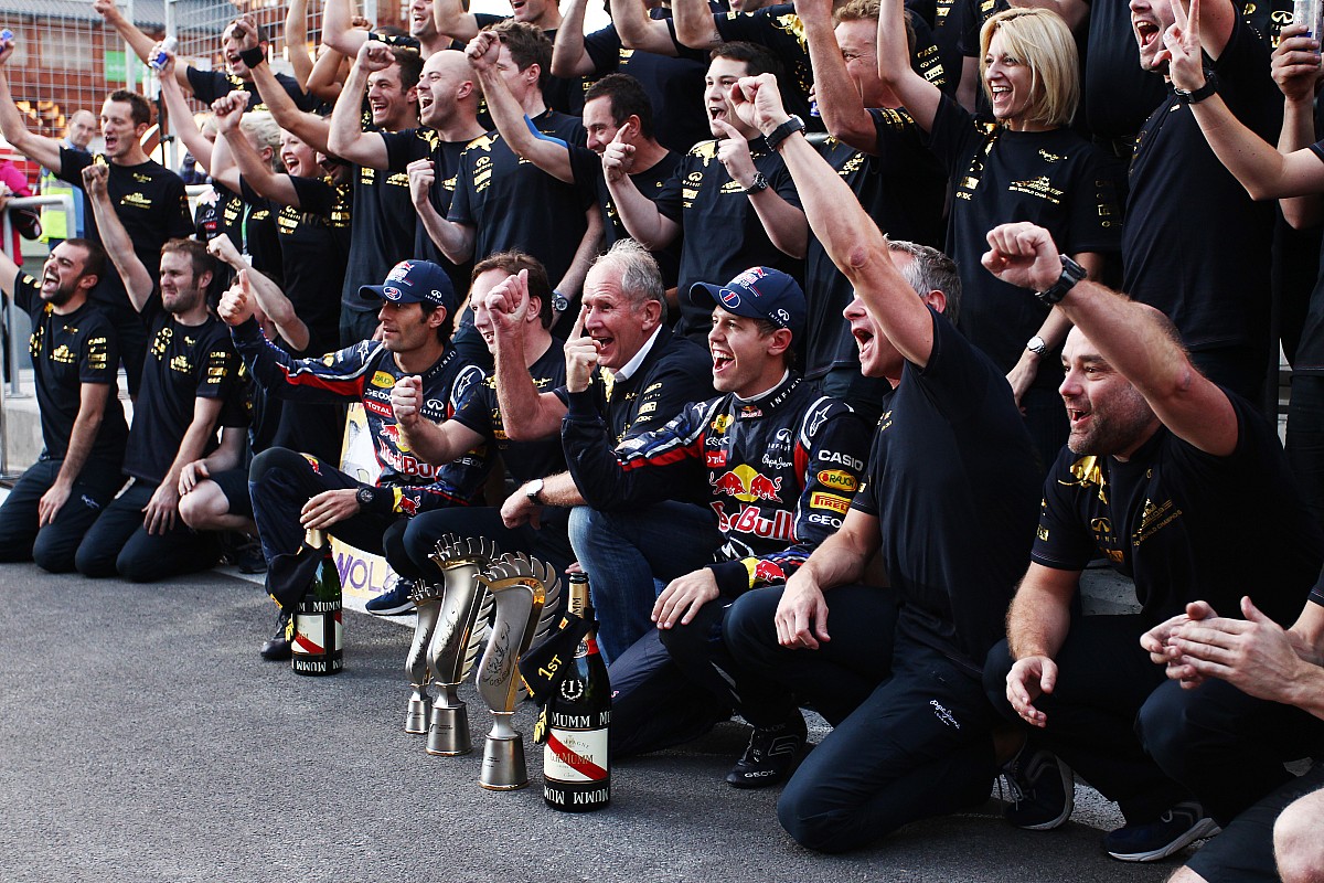 GALERÍA: los 5 títulos de Red Bull en la F1
