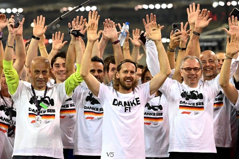 Wie sich Sebastian Vettel von der Formel 1 verabschiedet hat
