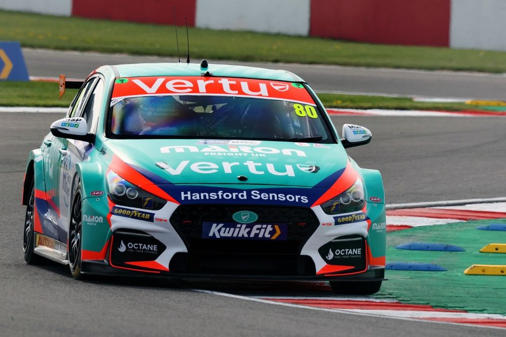 BTCC Donington Park: Ingram heads Sutton in practice as 2025 season begins