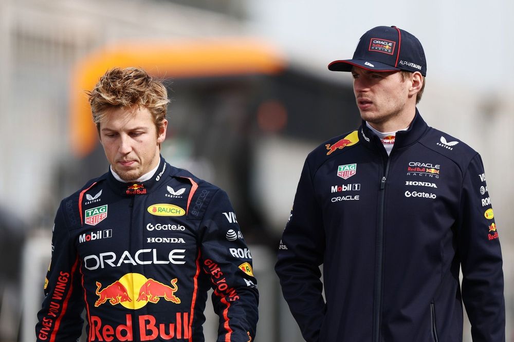 Lawson sneller in de Racing Bulls? Verstappen: "Dat denk ik echt"