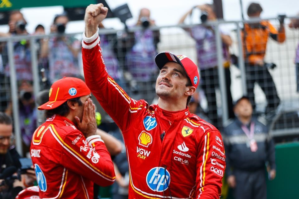 Leclerc moest emoties in bedwang houden: Amper zicht door tranen