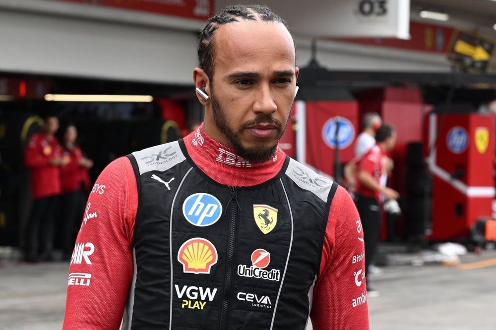 Lewis Hamilton retires from Brazil GP in double Ferrari DNF