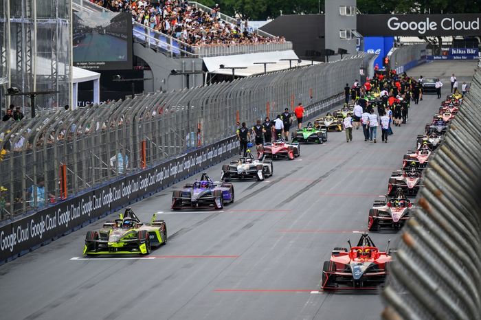 Formula E - The World's First Electric Street Racing Series.