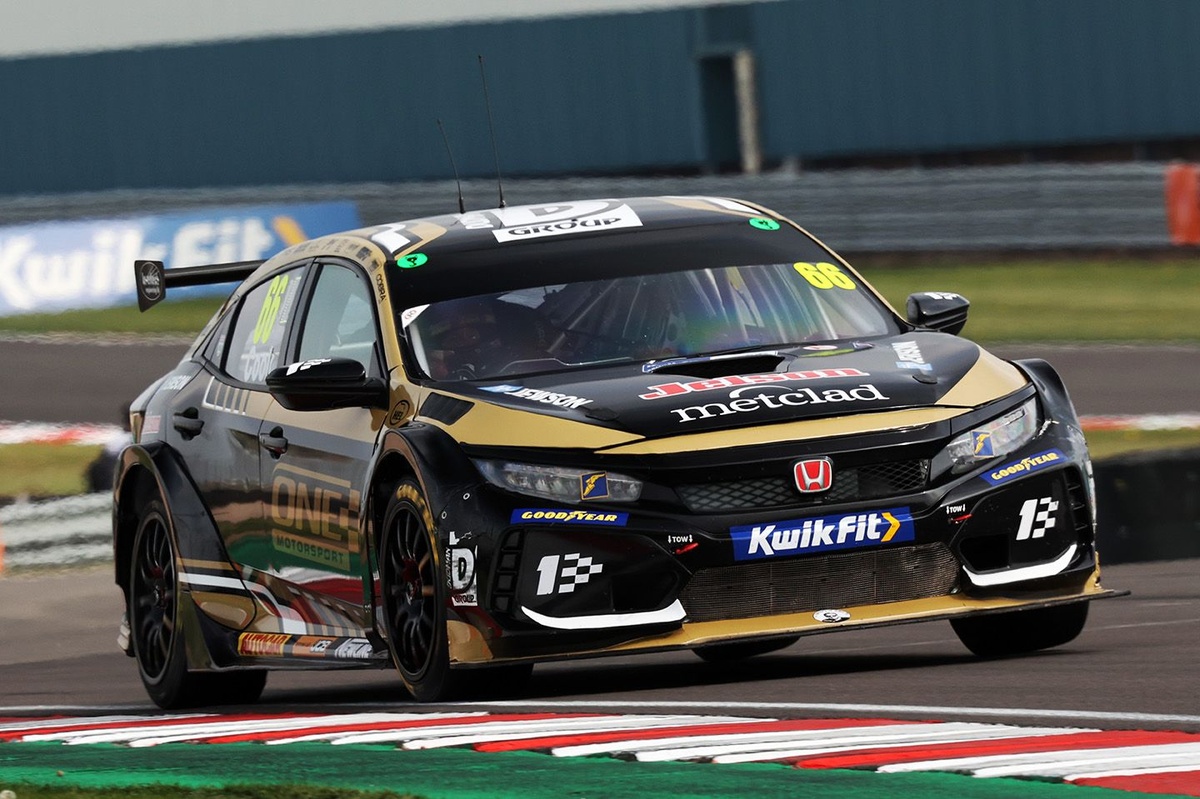BTCC ace Cook encouraged by Honda progress after Donington opener