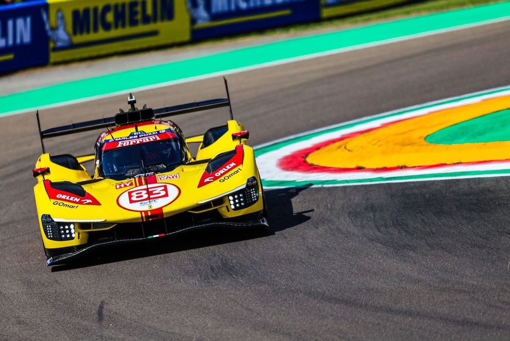 WEC Imola: Ye fastest to lead Ferrari 1-2 in practice