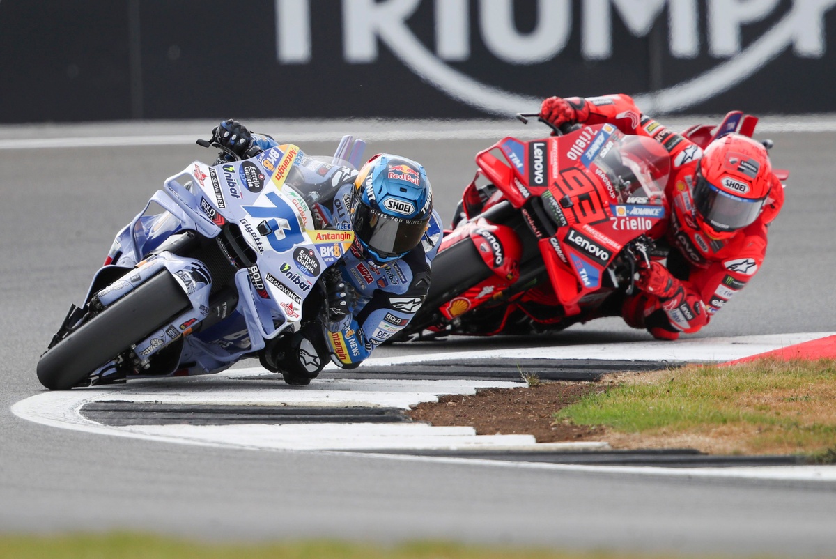 MotoGP British GP: Alex Marquez wins sprint to end…