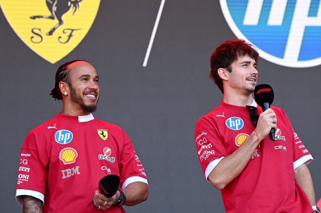 F1 - Leclerc sobre Hamilton: "200% focado nas corridas"