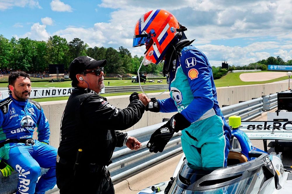 VeeKay maakt indruk met P4 op Barber: "We zijn tot veel in staat"