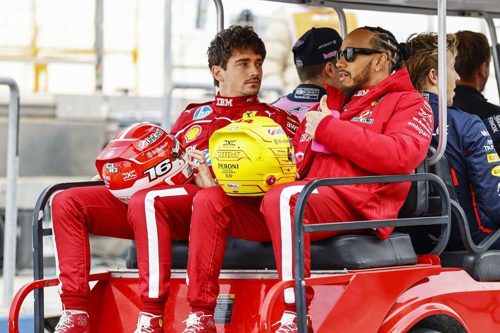 Leclerc's life in the shadows since Hamilton's Ferrari arrival