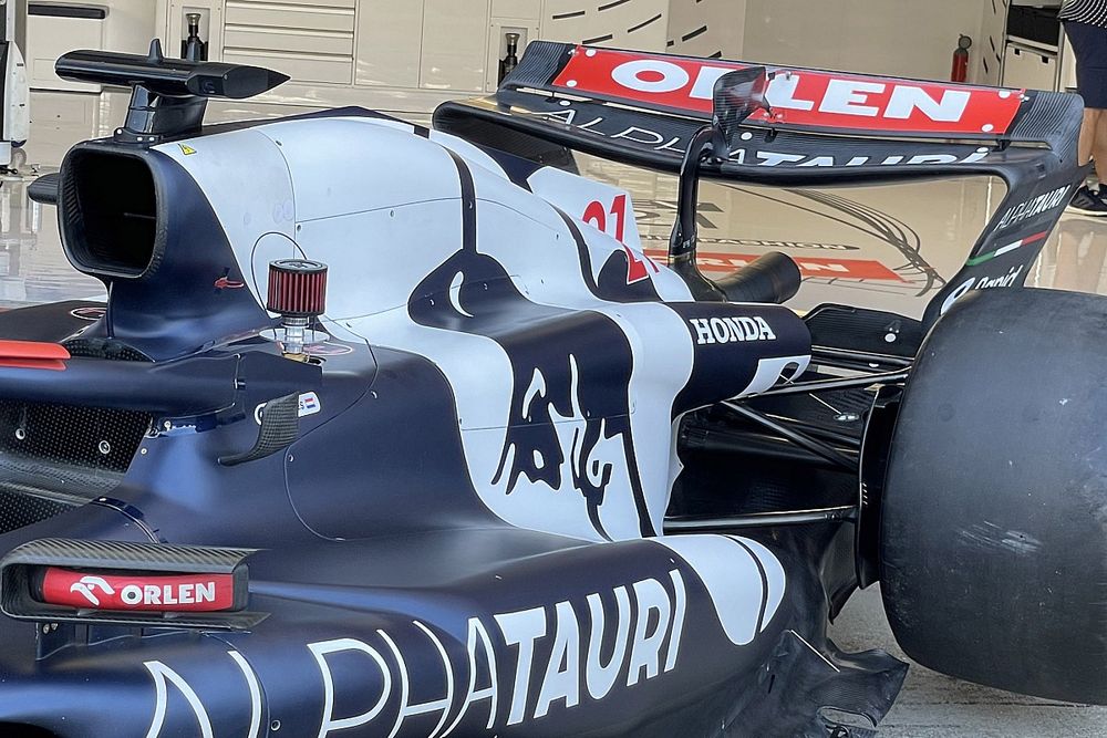 AlphaTauri F1 revela un coche con grandes cambios en Silverstone