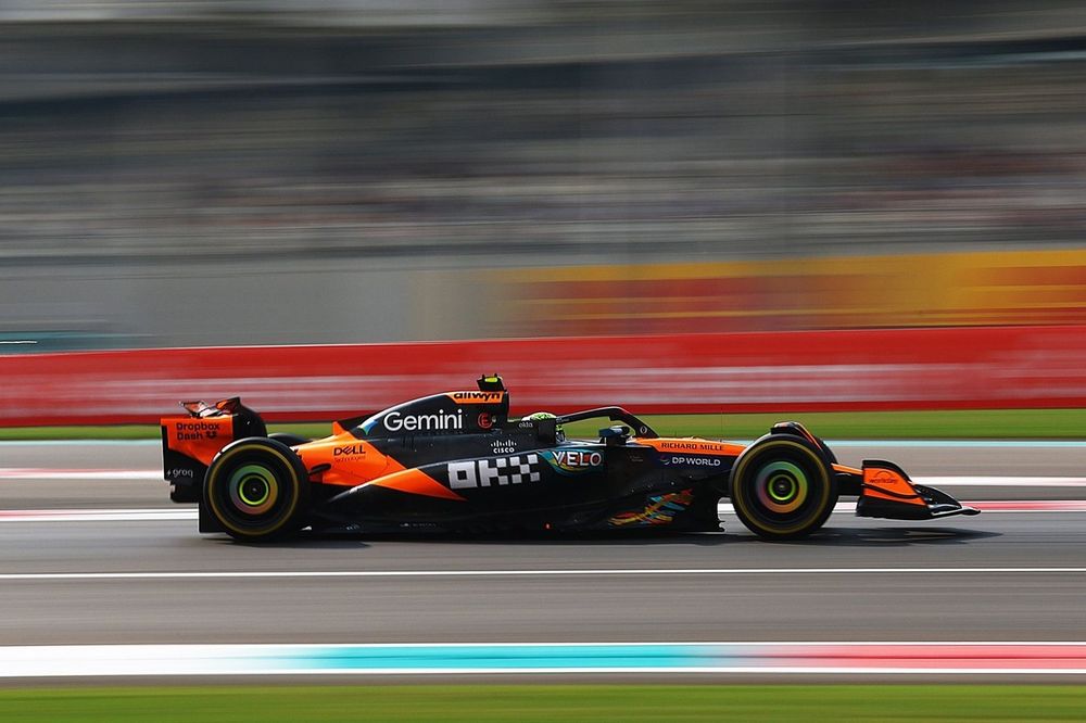 F1 Abu Dhabi GP: Lando Norris tops FP2 as Oscar Piastri finishes 11th