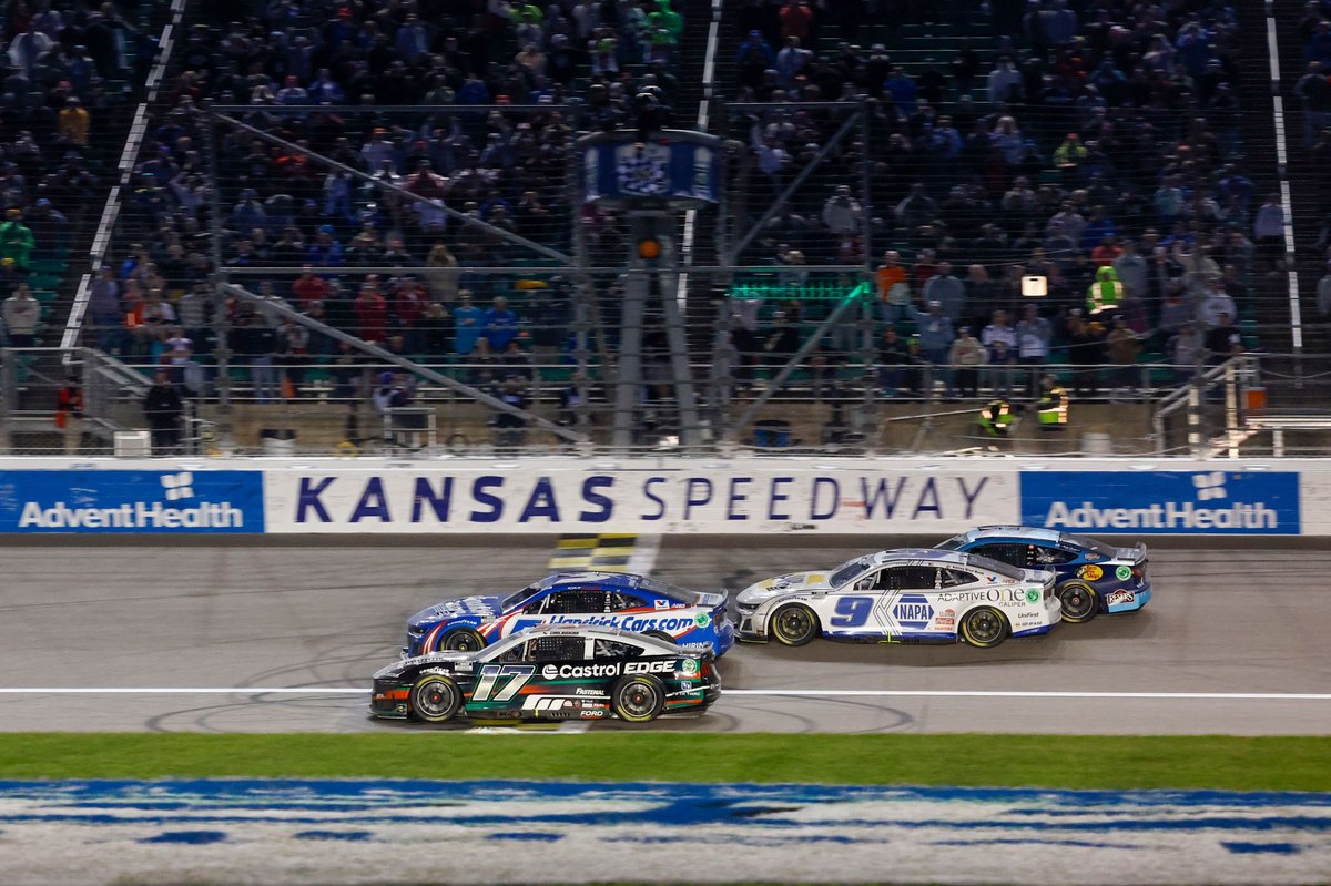 Kansas NASCAR Cup: Larson beats Buescher in closest finish in history