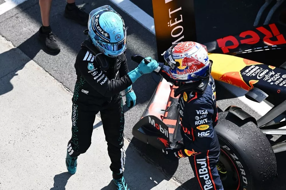 FIA wijst protest van Red Bull af: Russell behoudt zege, Max Verstappen ...