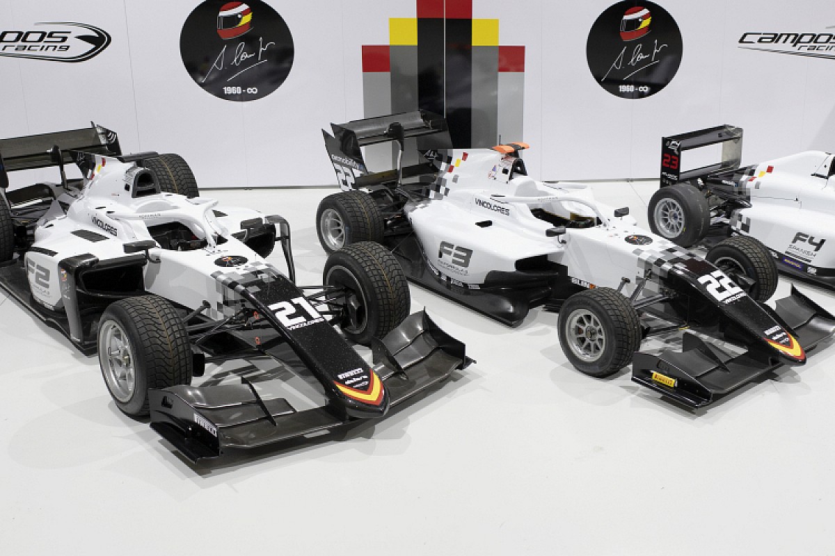 Campos F2 squad reveals tribute livery to late founder