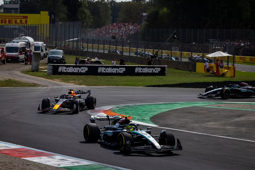 Two Mercedes collisions behind Verstappen’s Hamilton penalty call in ...