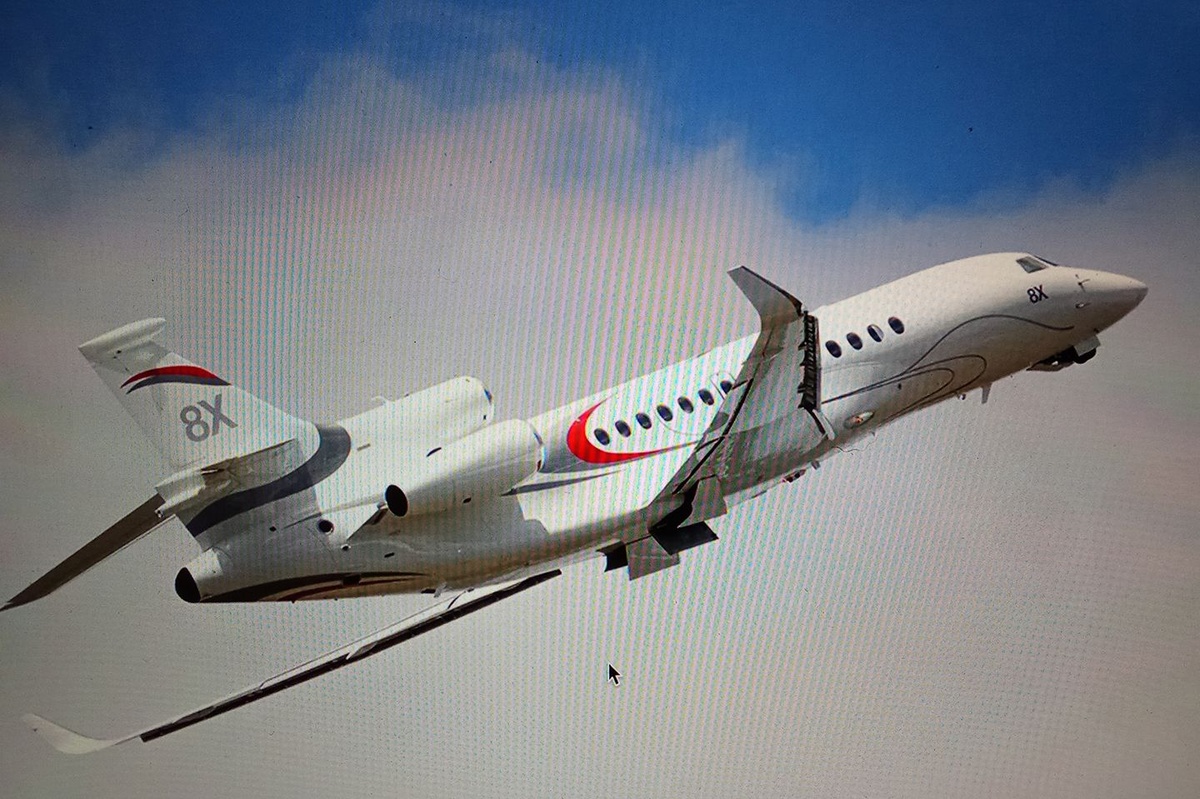 F1: Verstappen Ganti Pesawat Falcon 900EX Jadi Falcon 8X