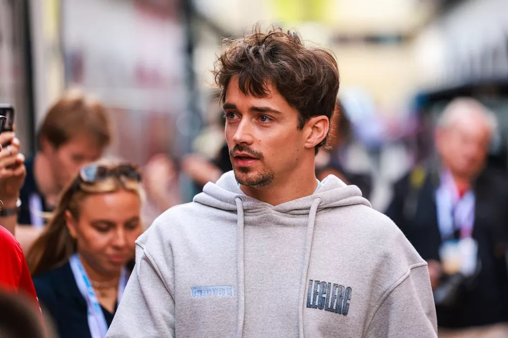 Charles Leclerc unveils new Ferrari partnership with limited-edition ...