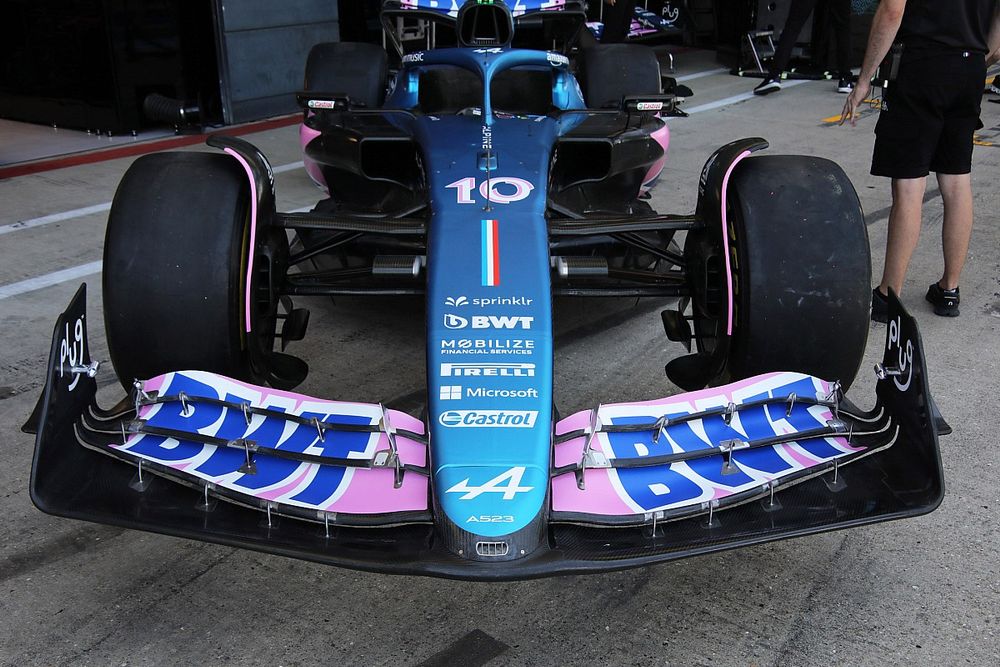 McLaren and Alpine debut new F1 front wings at the British GP
