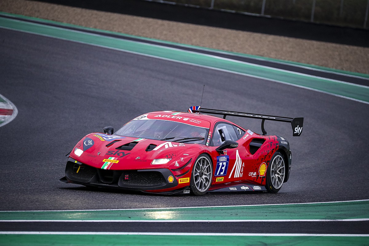 Ferrari Challenge: Fleming wins Trofeo Pirelli Europe Race 2
