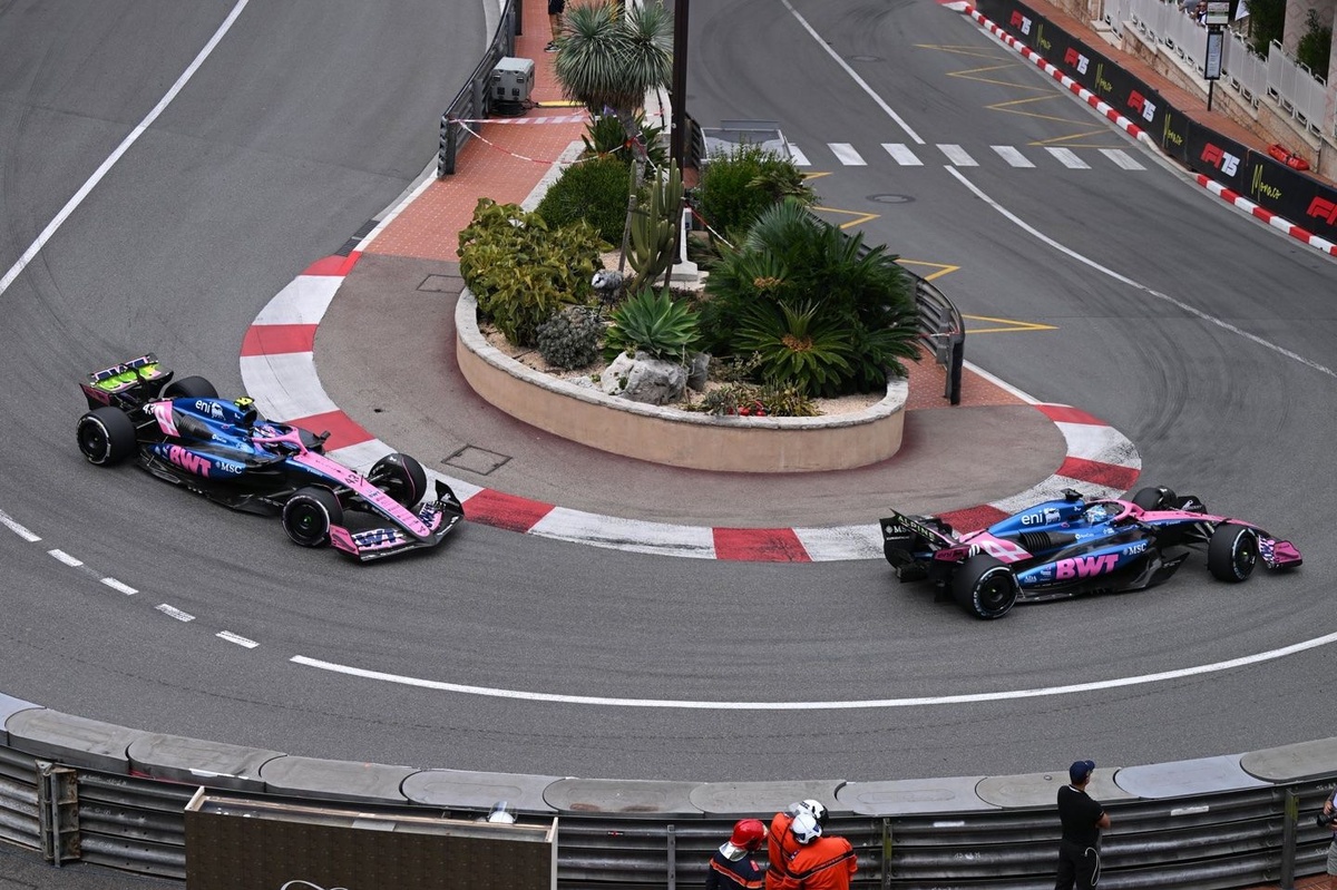 La parrilla de salida para el GP de Mónaco 2025 de F1