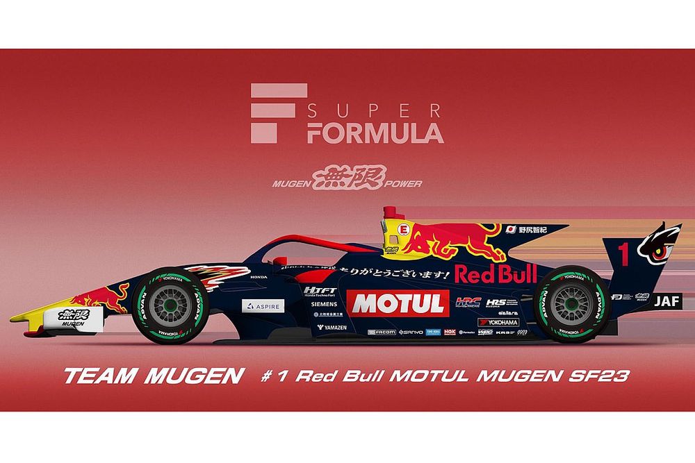 Super Formula: Tomoki Nojiri to run Red Bull livery in 2023