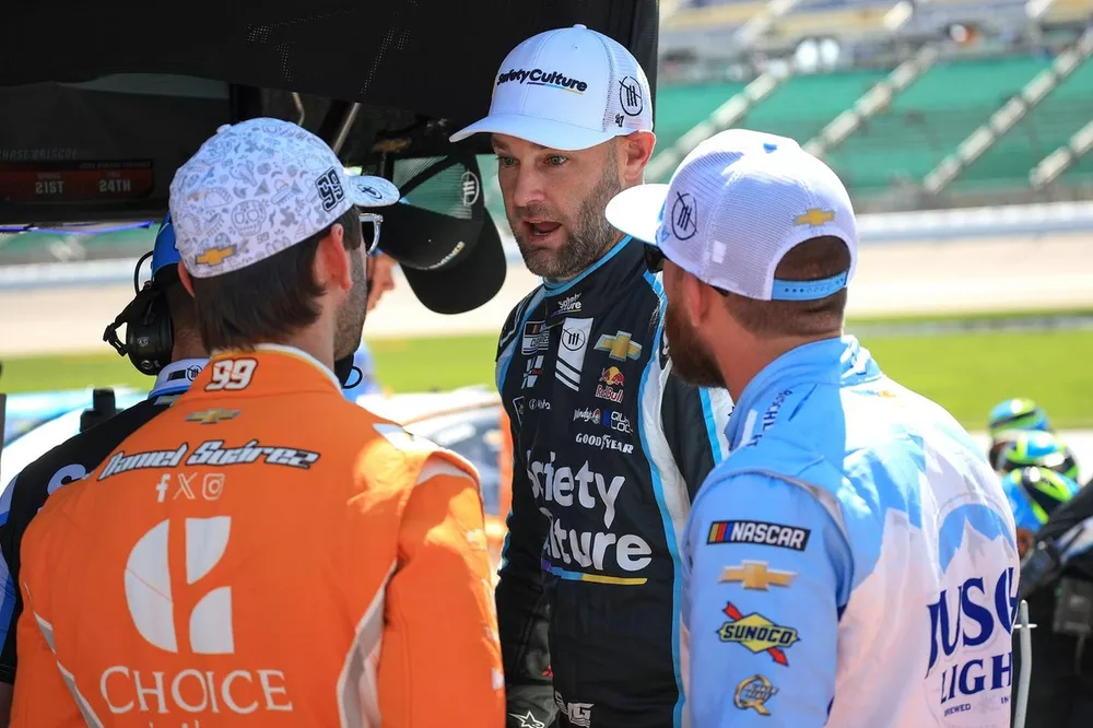 Trackhouse Racing drivers under scrutiny for post-race tactic