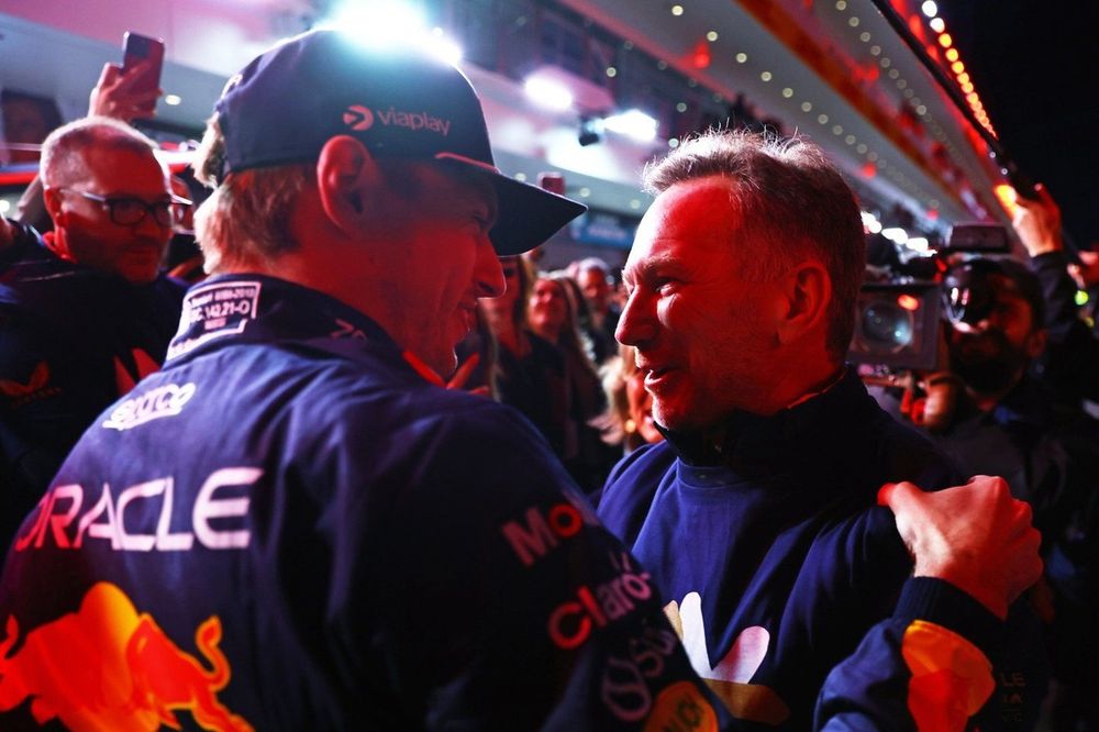 Horner over vierde wereldtitel Verstappen: "Dit is zijn beste"