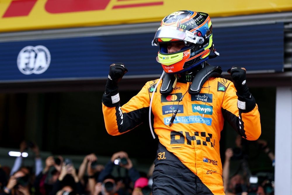 Piastri rekent af met Norris in GP van België, Verstappen vierde