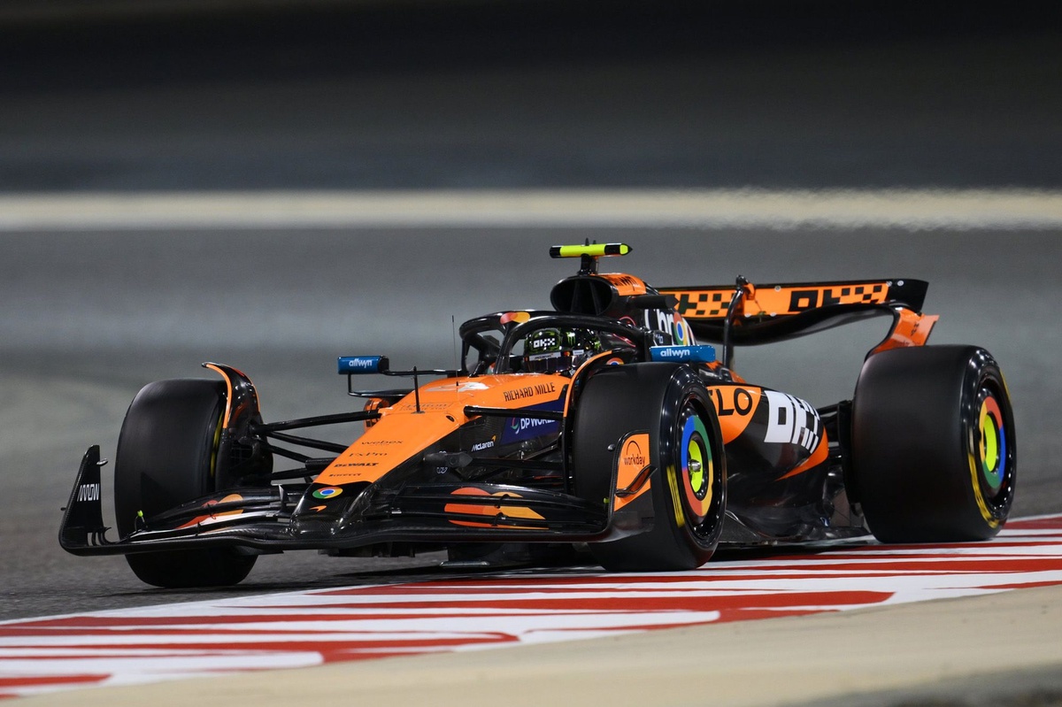 Tes Pramusim F1 Bahrain 2025: Norris Lewati Russell