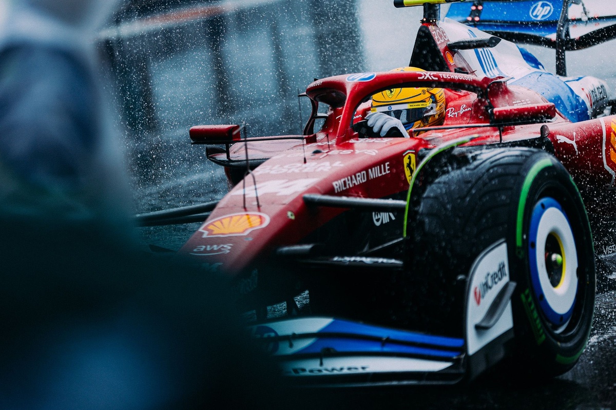 Lewis Hamilton: Ferrari's got pace "we just can't use it"