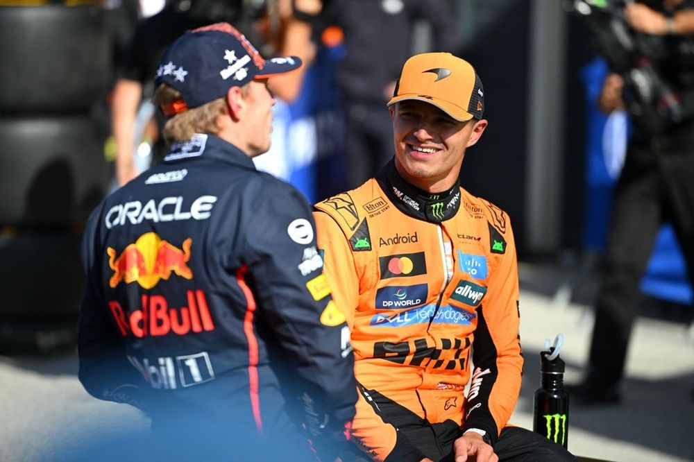 Norris bewondert houding Max Verstappen: “Soms wou ik dat ik ook zo was”