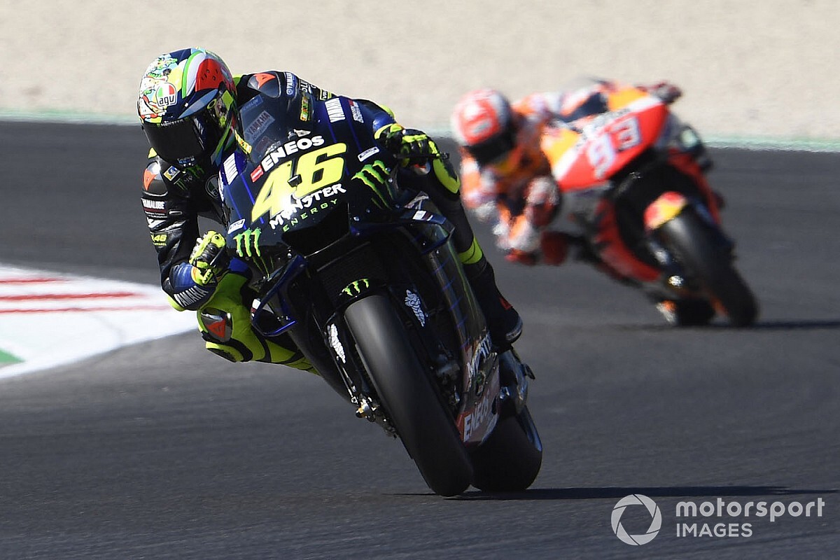 Marquez questions Rossi's "intention" in Misano run-in