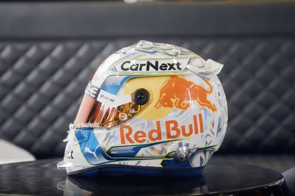 Max Verstappen onthult speciale F1-helm voor GP van Oostenrijk