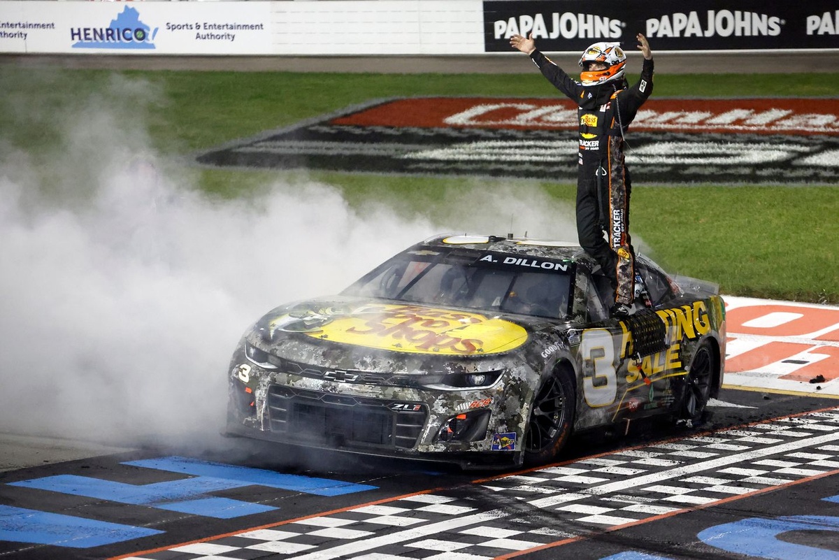 NASCAR Cup: Austin Dillon gana con polémica en Richmond y llega a los ...