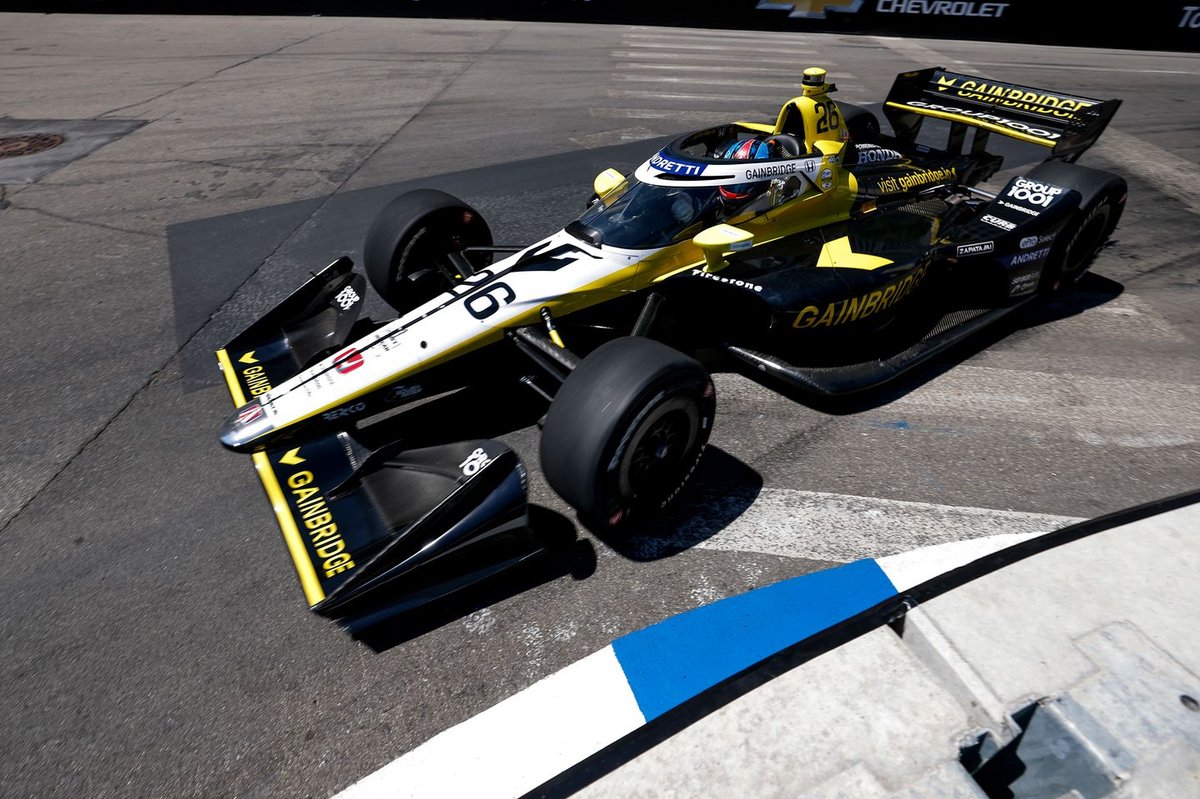 IndyCar Detroit: Herta lidera la FP2 marcada por pelea entre Ferrucci y ...