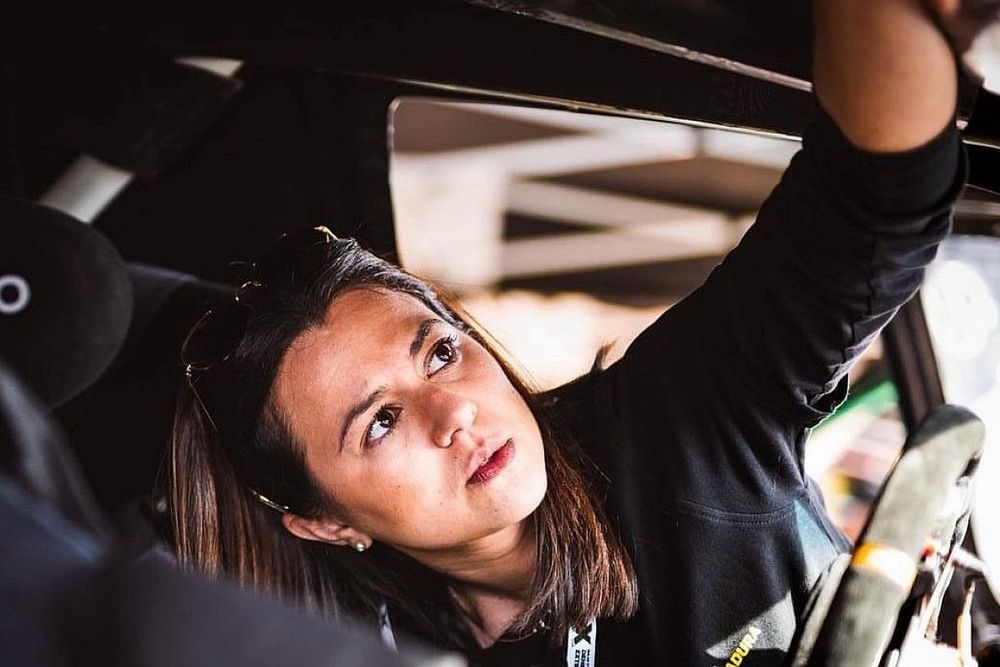 Miriam Silva, la comisaria que hizo historia en el Rally Dakar