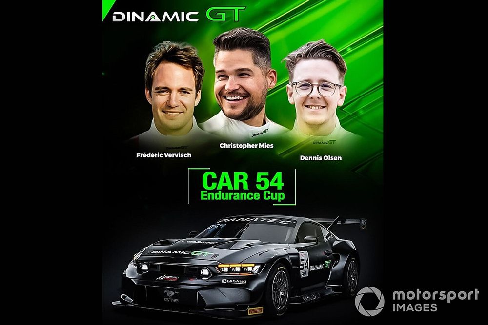 GTWC | Mies-Vervisch-Olsen i primi piloti di Dinamic-Ford