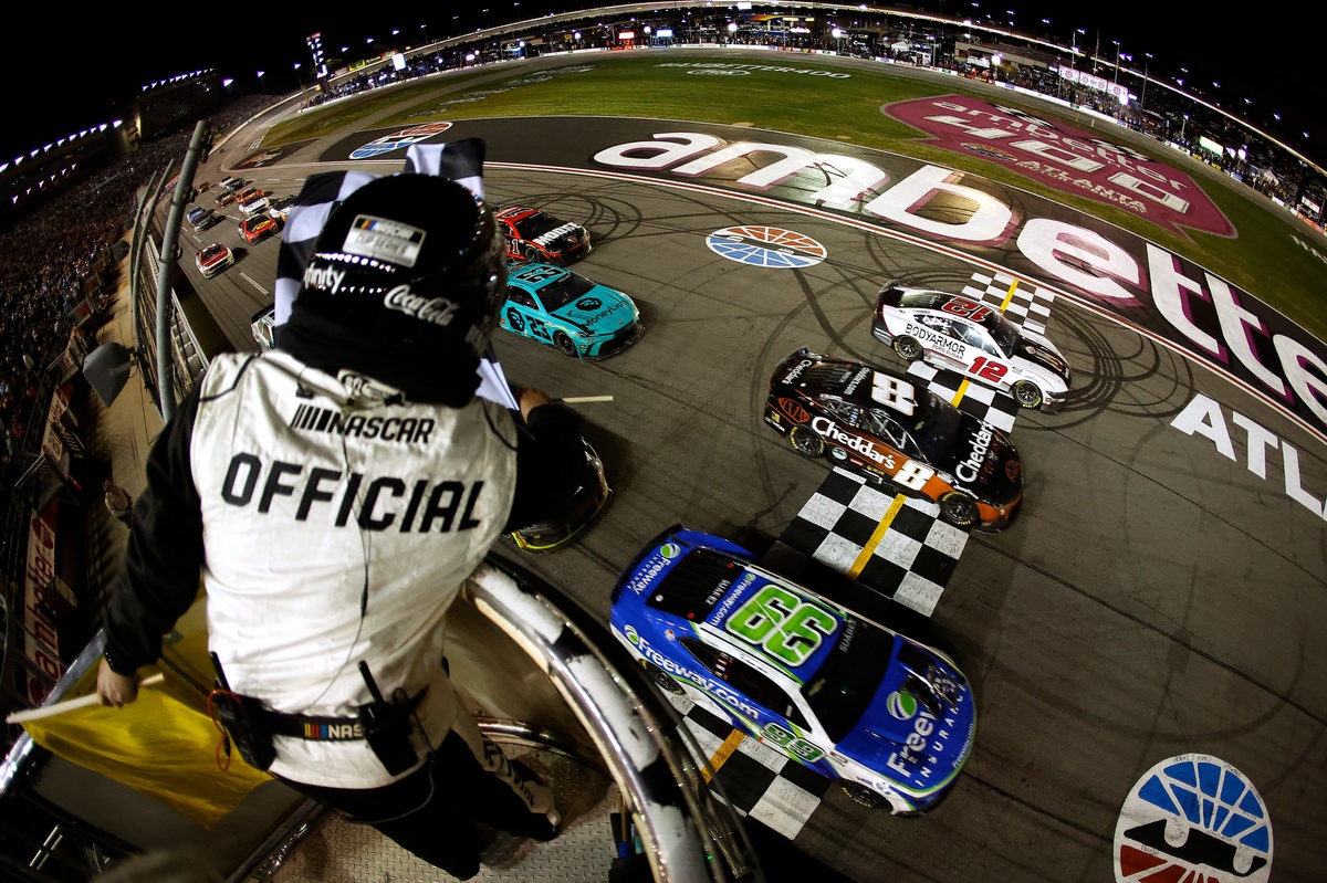 One year on: Revisiting NASCAR's closest three-wide photo finish