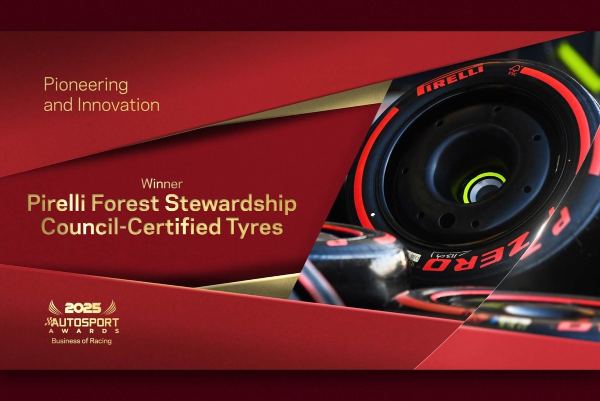 Pirelli wins Autosport’s Pioneering and Innovation…