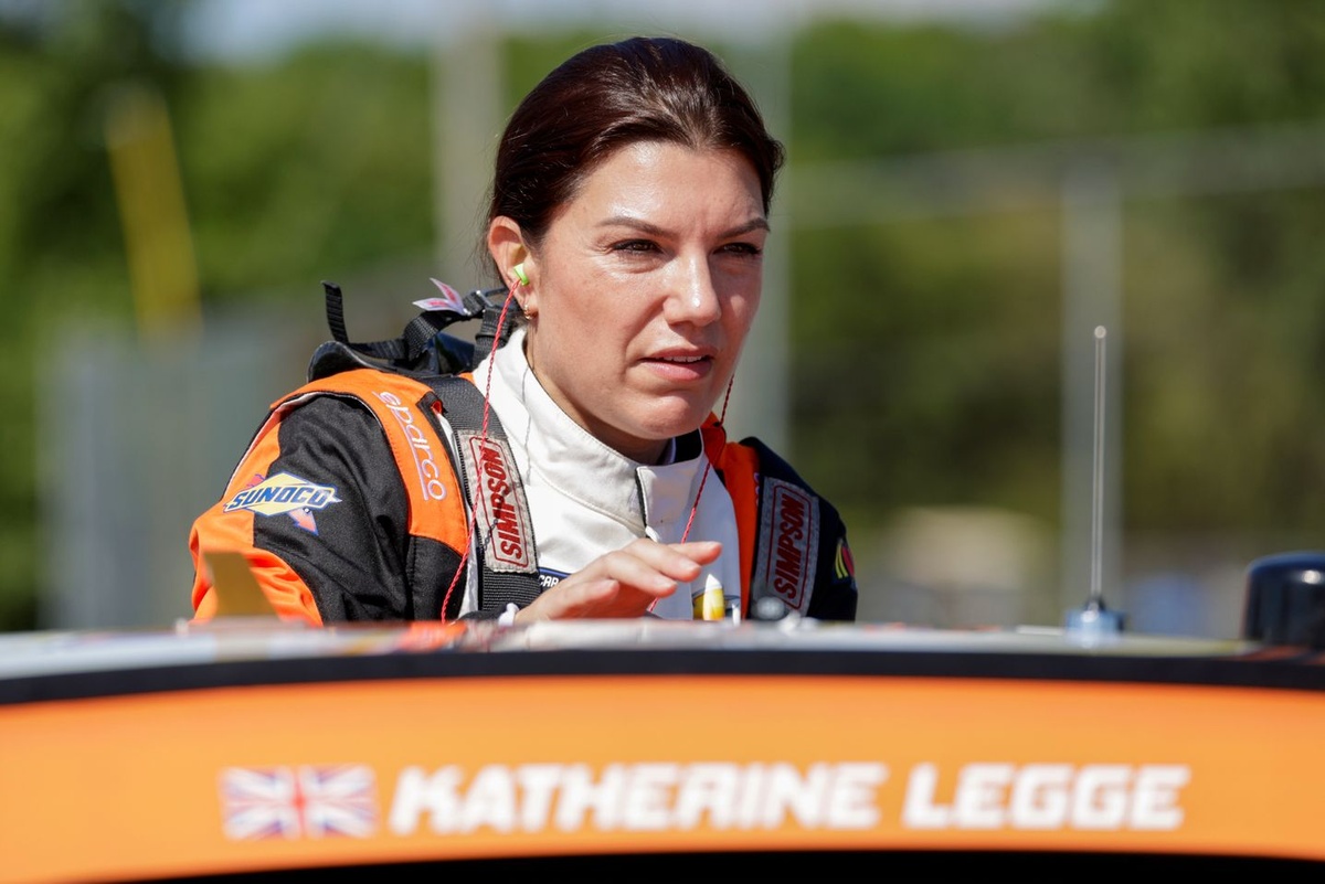 Katherine Legge takes next step in NASCAR career with…
