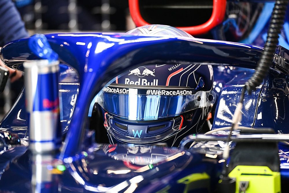 Albon: "Aracın tepkileri bir F2 aracına benziyor"