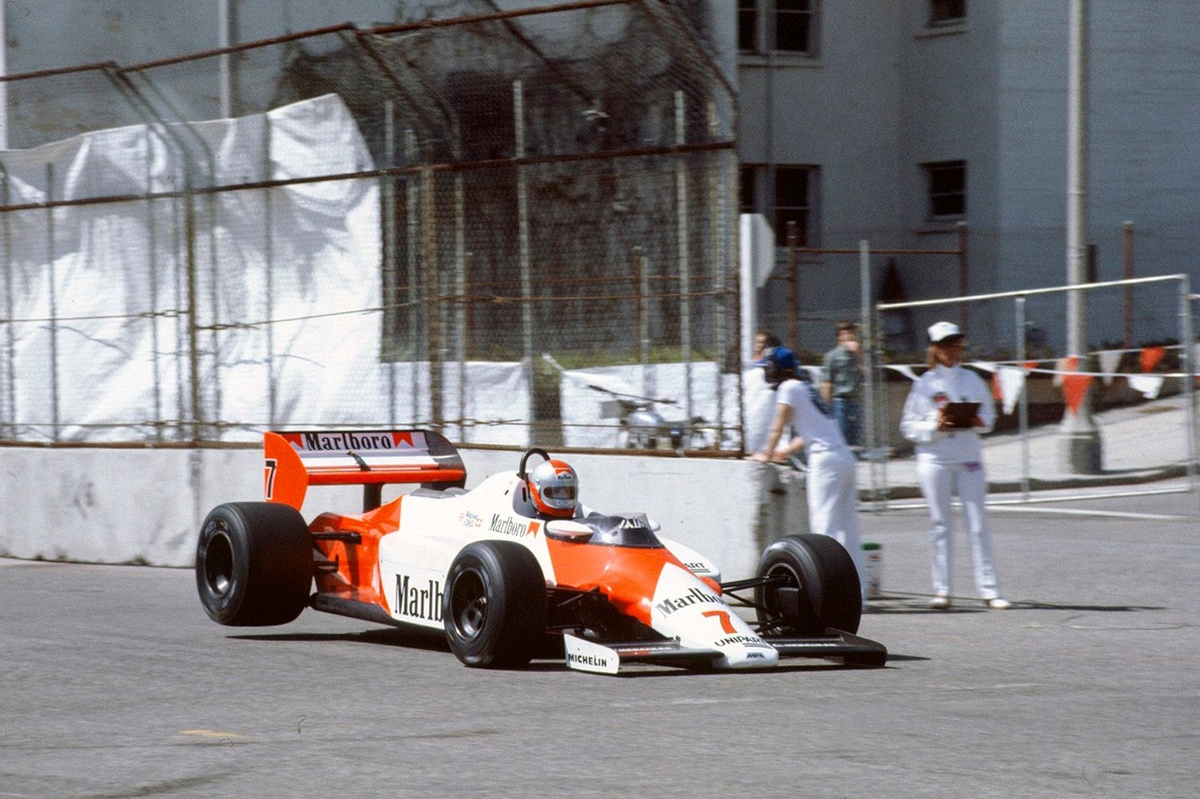 The day John Watson won from 22nd – 1983 Long Beach GP