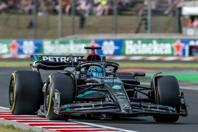 George Russell happy mit P6: Sind gleich schnell wie McLaren