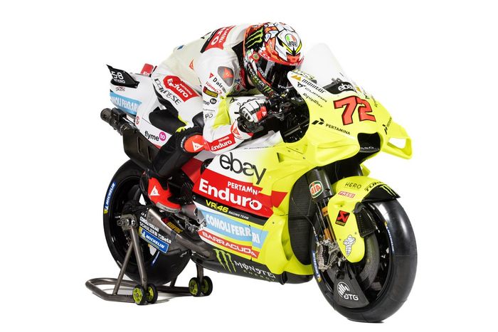 El VR46 de Rossi presenta nuevos colores para el MotoGP 2024