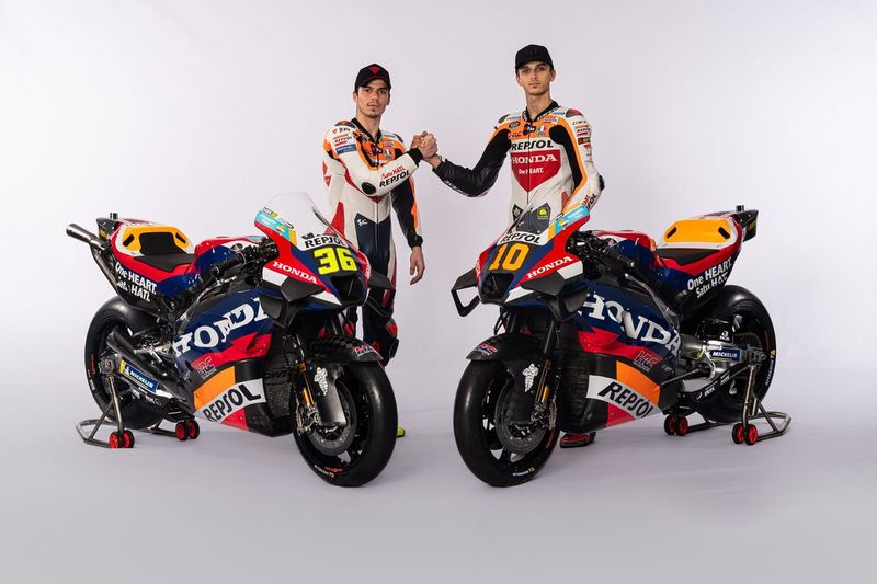 Foto's: De nieuwe livery van Repsol Honda vanuit alle hoeken