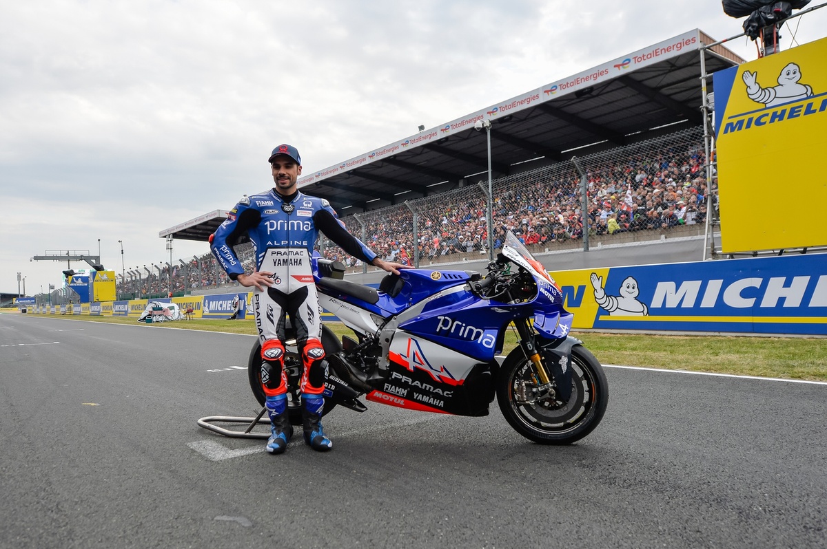 La livrée Alpine de Pramac pour le GP de France - MotoGP