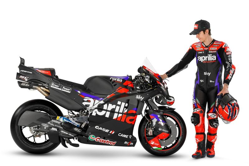 Foto's: De nieuwe livery van Aprilia vanuit alle hoeken