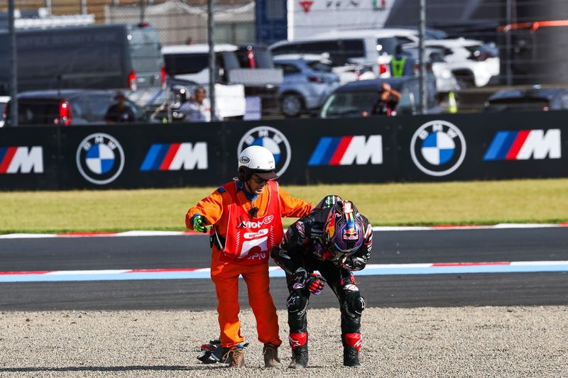 Zarco s'est fait très peur en frôlant Martín après sa chute