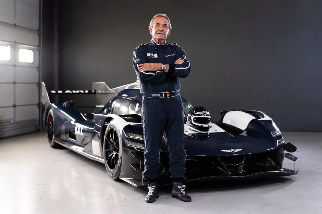 Jacky Ickx a pris le volant de l'Hypercar de Genesis - WEC