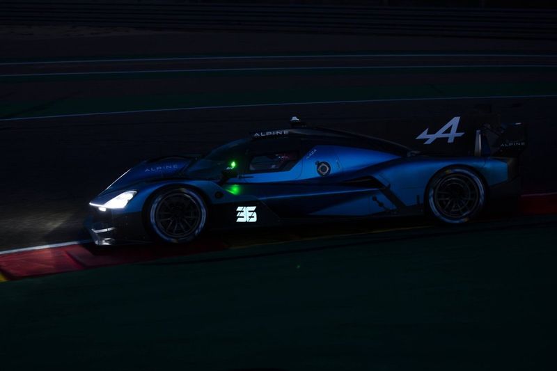 L'Alpine A424 un peu courte pour sa première simulation d'endurance